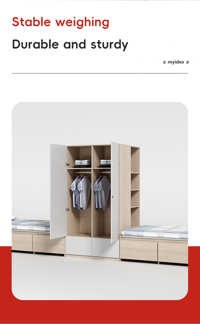 Support customization 2000 X 1200 X 960mm Apartment Furniture Student ...