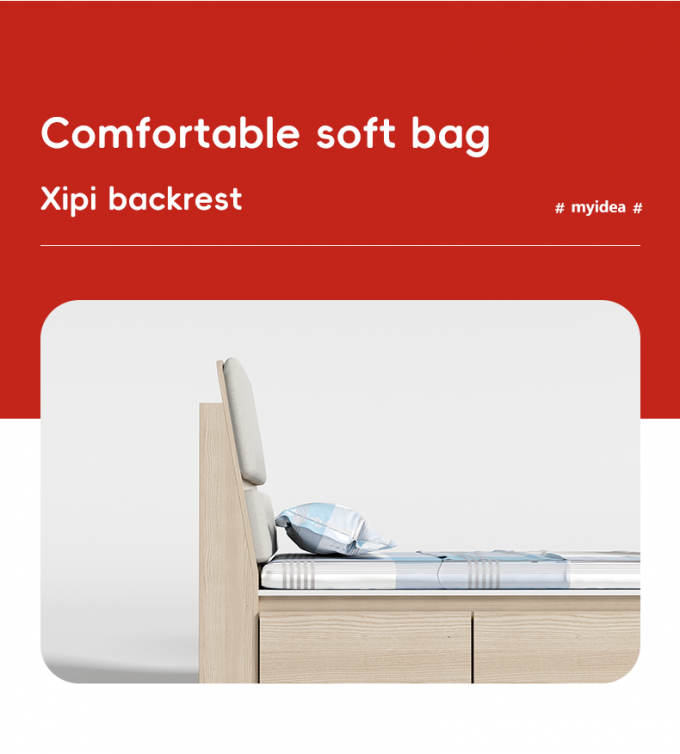 Support customization 2000 X 1200 X 960mm Apartment Furniture Student ...