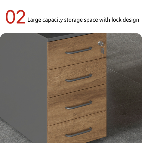 Two-Person Modular Office Desk Combination with customization ...