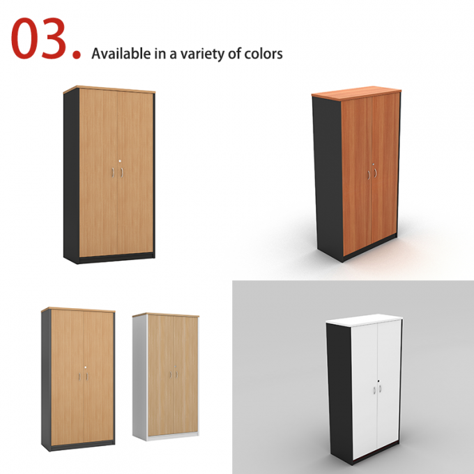 Modern Office Storage Solution Wooden Filing Cabinet for Documents and ...