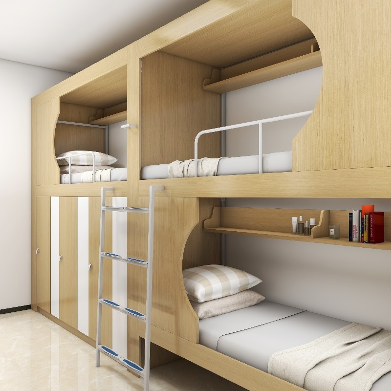 Backpacker Hostel Sleeping Pod Capsule Bed Sleep Box Hostel Hotel Bunk Bed